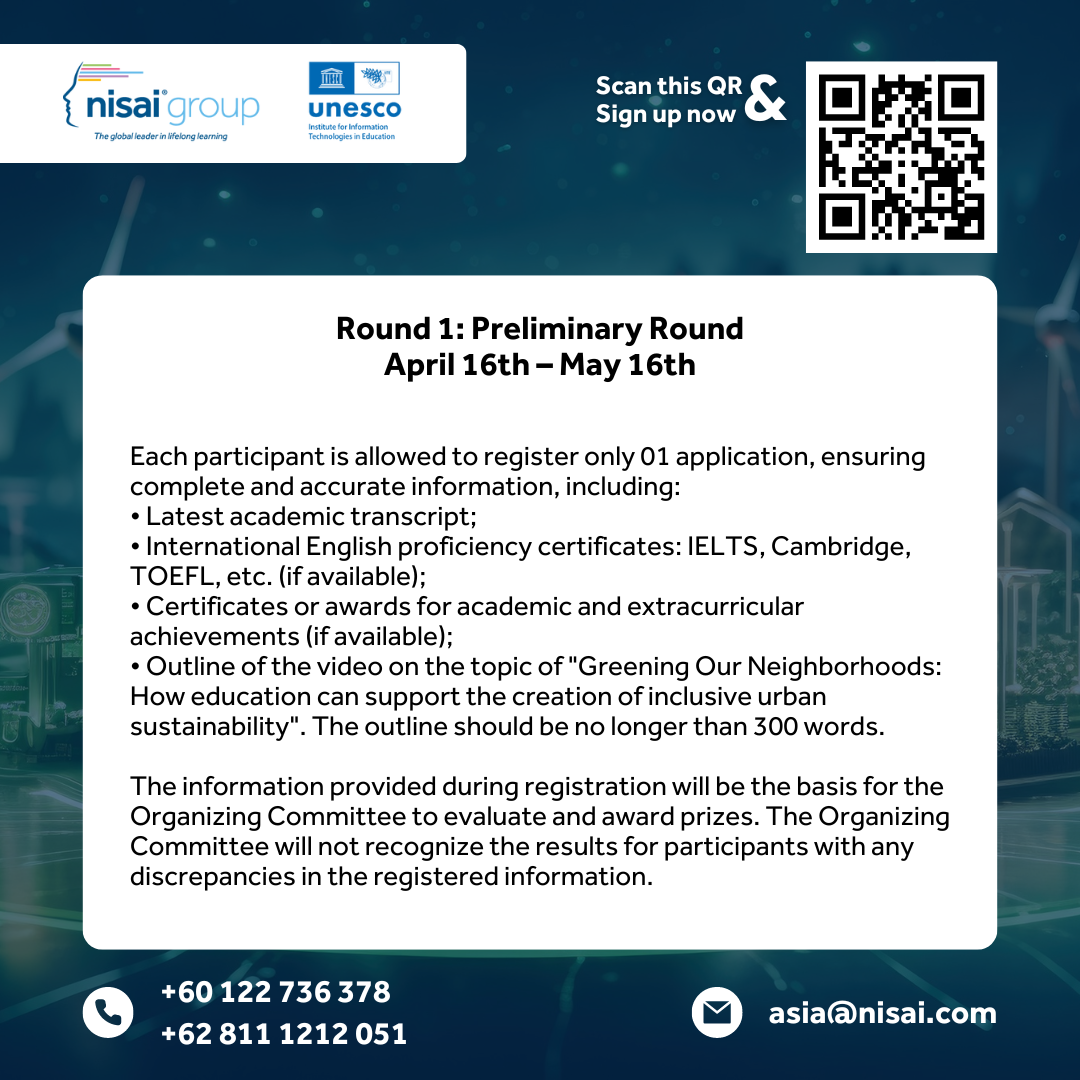 International SDGs Competition 2024 | Nisai Learning